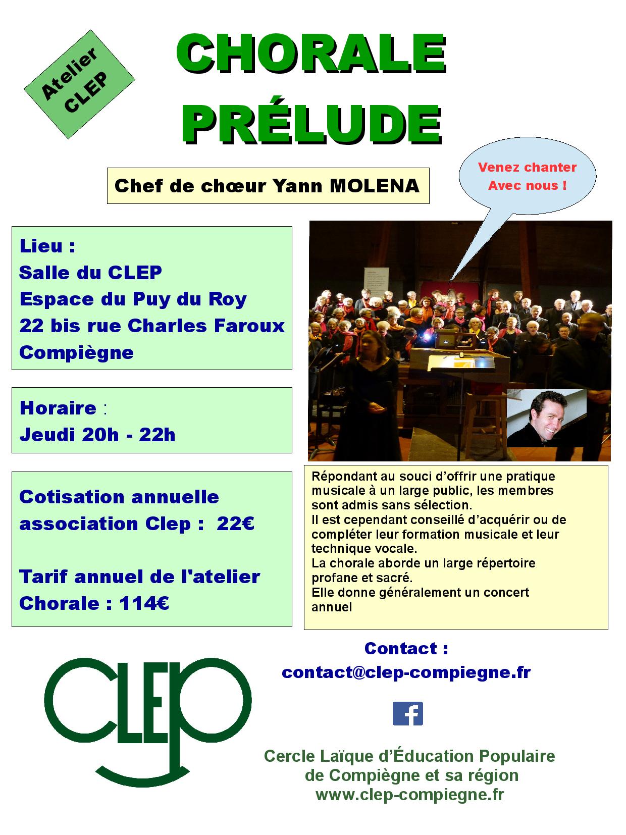 Venez chanter avec nous – Cercle Laïque d'Education Populaire de ...