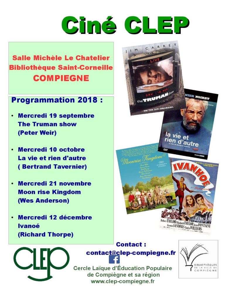 Ciné CLEP : La programmation du 4ème trim 2018 – Cercle Laïque d ...